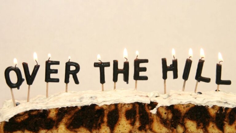 Over the Hill Age - How Old is It?
